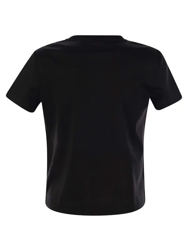 Max Mara Nerina Basic Cotton T-shirt - Black