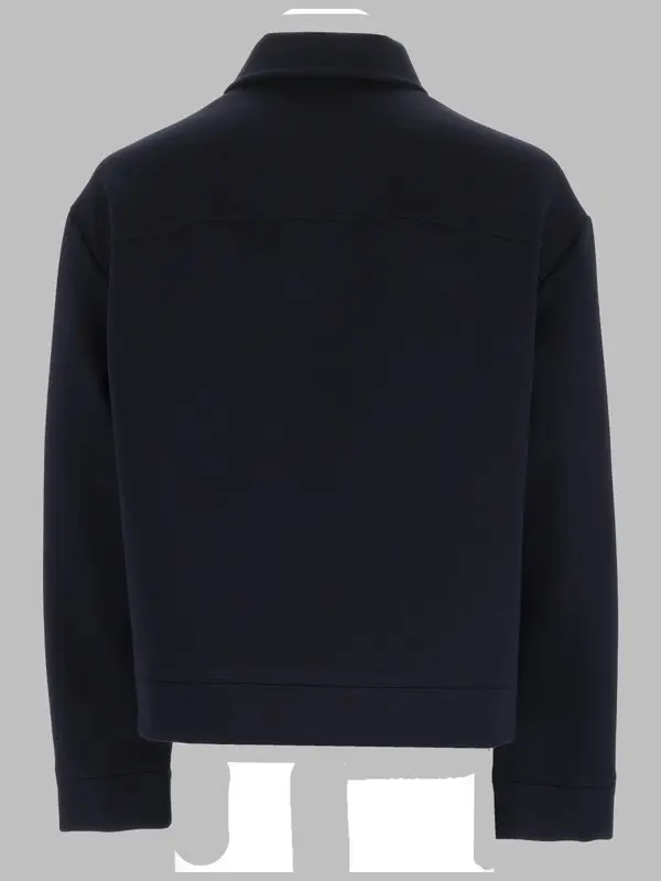 Gucci Giacca In Jersey Di Cotone Con Ricamo