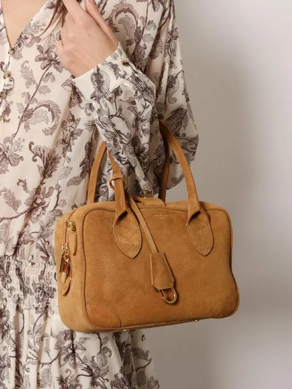 GOLDEN GOOSE Vita Suede Crossbody Bag - Multicolor