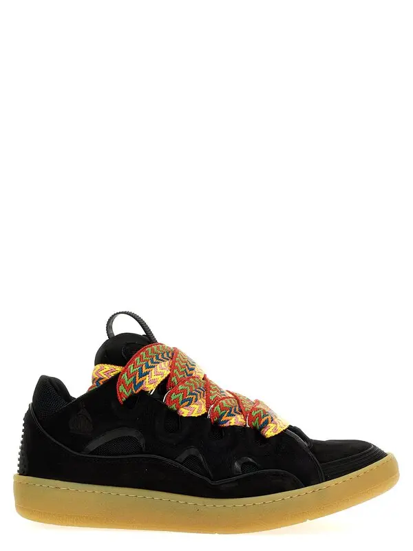 LANVIN Curb Sneakers - Black