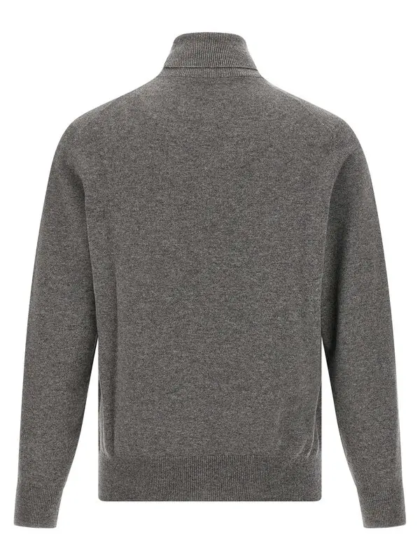 Brunello Cucinelli Turtleneck' Sweater - Gray