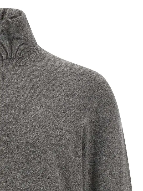 Brunello Cucinelli Turtleneck' Sweater - Gray