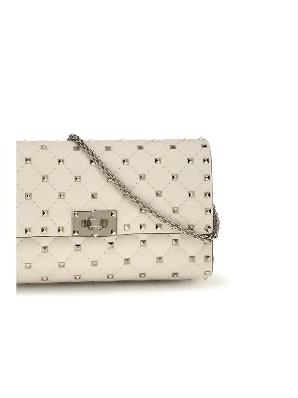 Valentino Garavani Rockstud Spike Quilted Nappa Shoulder Bag - Multicolor