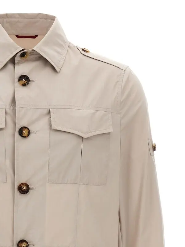 Brunello Cucinelli Saharan Jacket - Cream