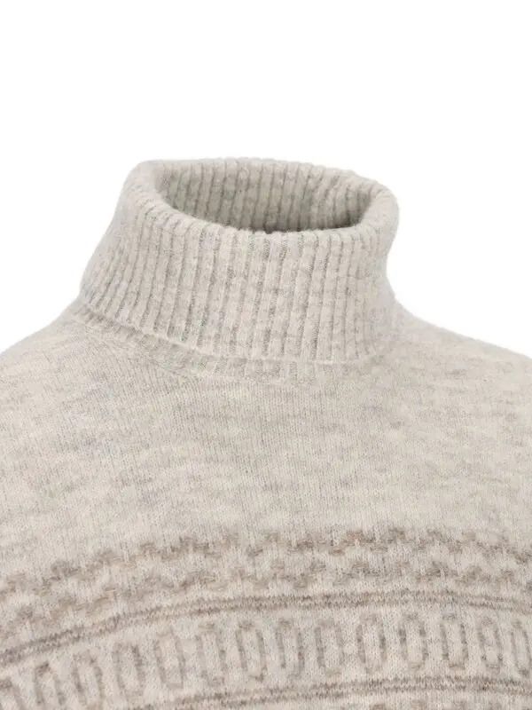 Brunello Cucinelli Wool Turtle-neck Jumper