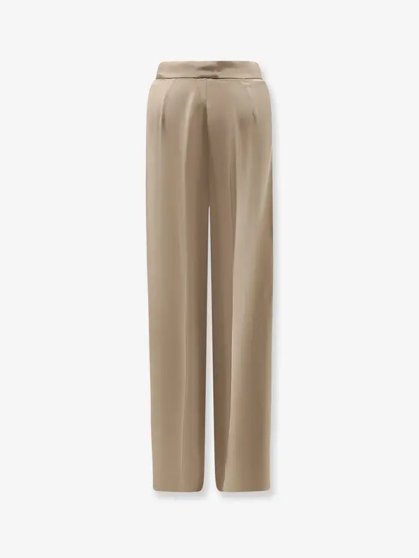 Max Mara Silk Wide Leg Trousers - Multicolor