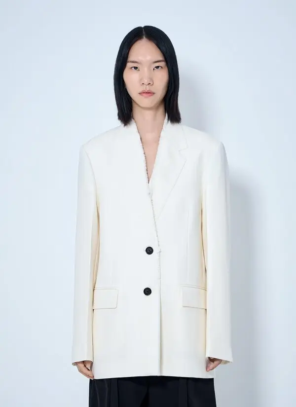 TOTEME Raw Lapel Blazer