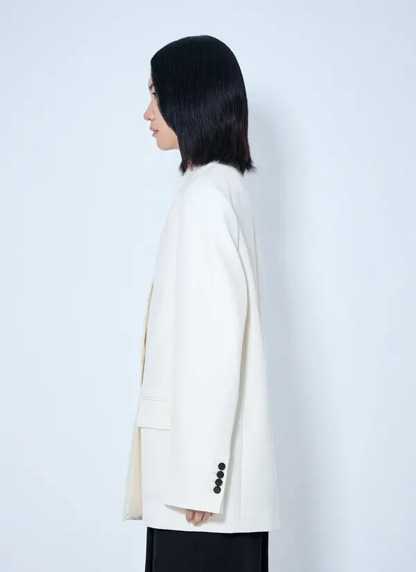 TOTEME Raw Lapel Blazer