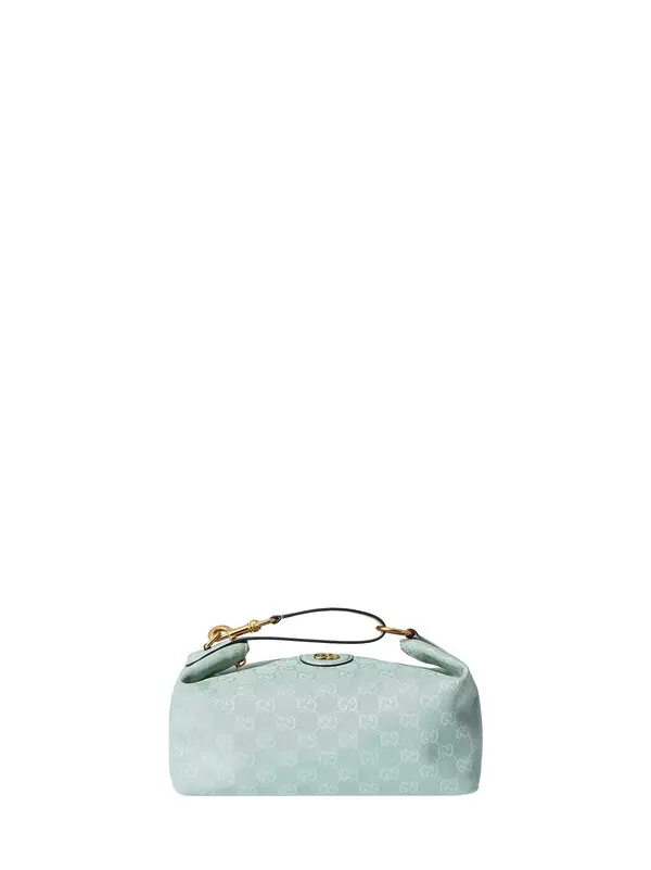 Gucci Icy Blue Vanity Medium Top Handle Bag