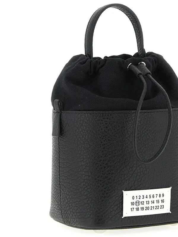 MAISON MARGIELA 5ac' Bucket Bag - Black