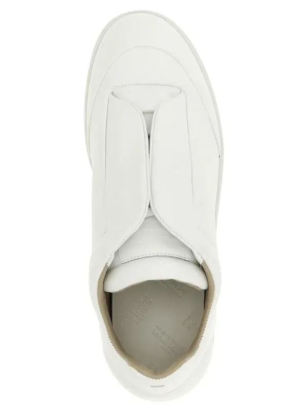 MAISON MARGIELA Future Leather Sneakers - White