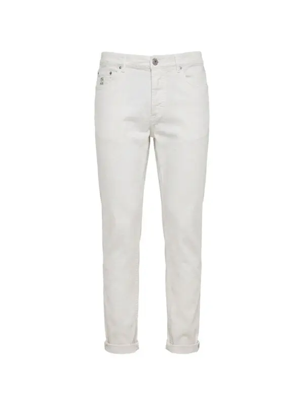 Brunello Cucinelli Denim Cotton Jeans - Multicolor