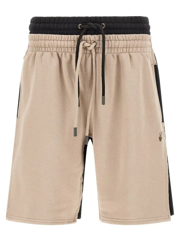 Off-White Spices Arrow Overlap Skate' Bermuda Shorts