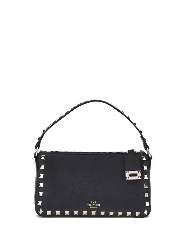Valentino Garavani Rockstud Shoulder Bag - Black