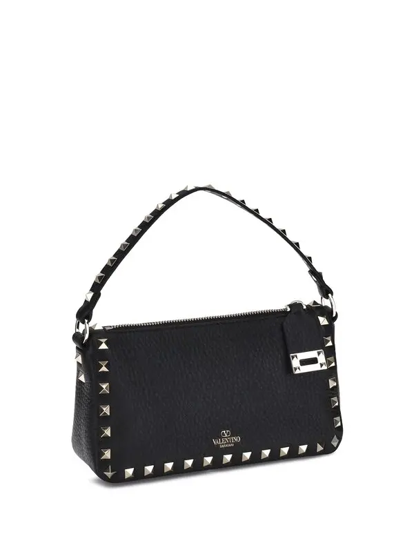 Valentino Garavani Rockstud Shoulder Bag - Black