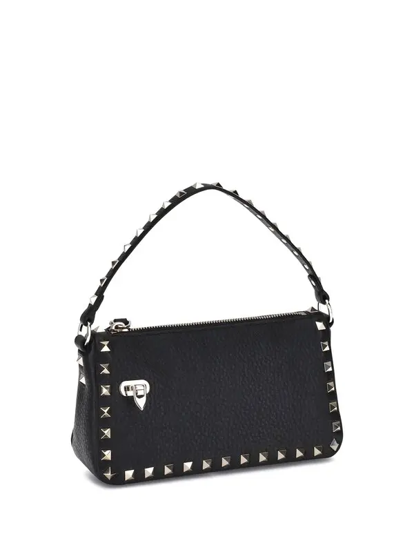 Valentino Garavani Rockstud Shoulder Bag - Black