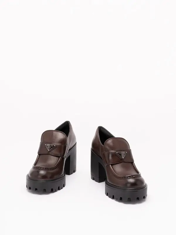 Prada Vintage Leather Loafers