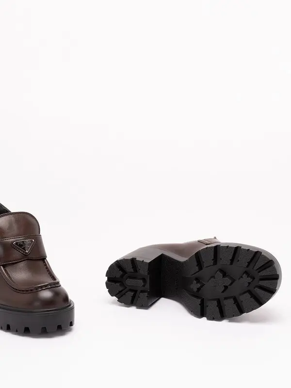 Prada Vintage Leather Loafers