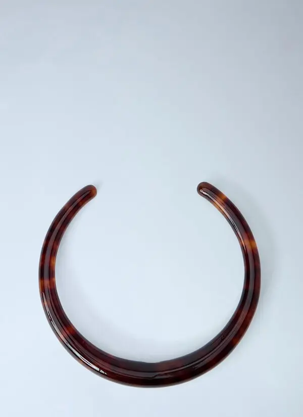 TOTEME Sculpted Collar - Brown