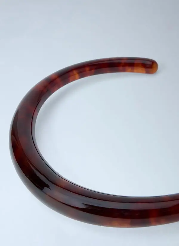 TOTEME Sculpted Collar - Brown