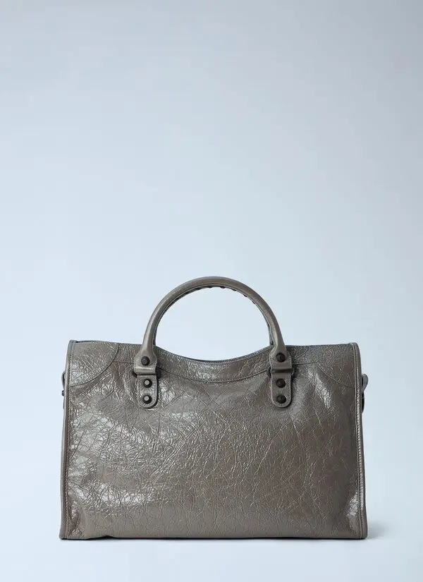 Balenciaga Le City Medium Tote Bag - Brown