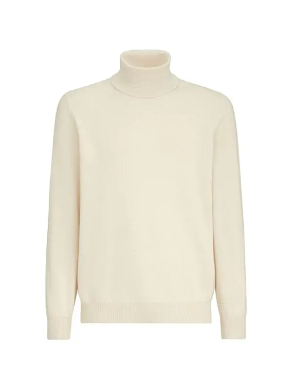 Brunello Cucinelli Cashmere Turtleneck Sweater - Multicolor