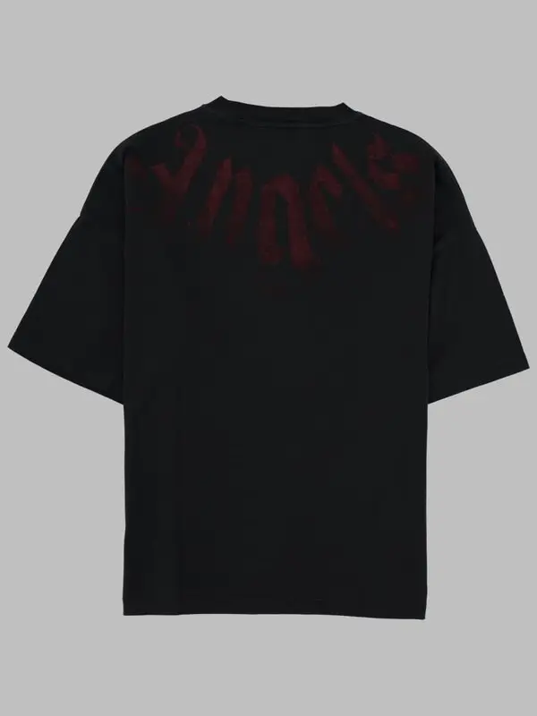 Palm Angels T-shirt Con Logo - Black