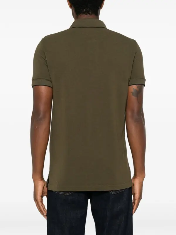 TOM FORD Piquet Cotton Polo Shirt