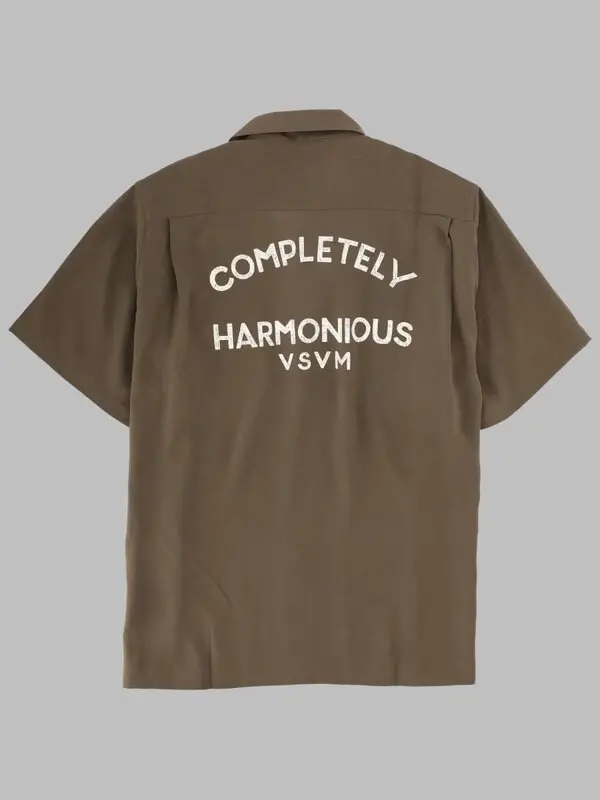 Visvim Camicia A Manica Corta Con Logo