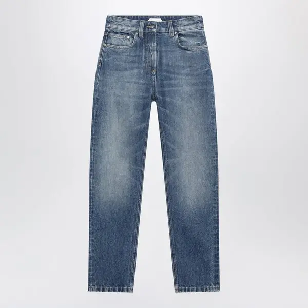 Versace Straight-leg Denim Jeans - Blue