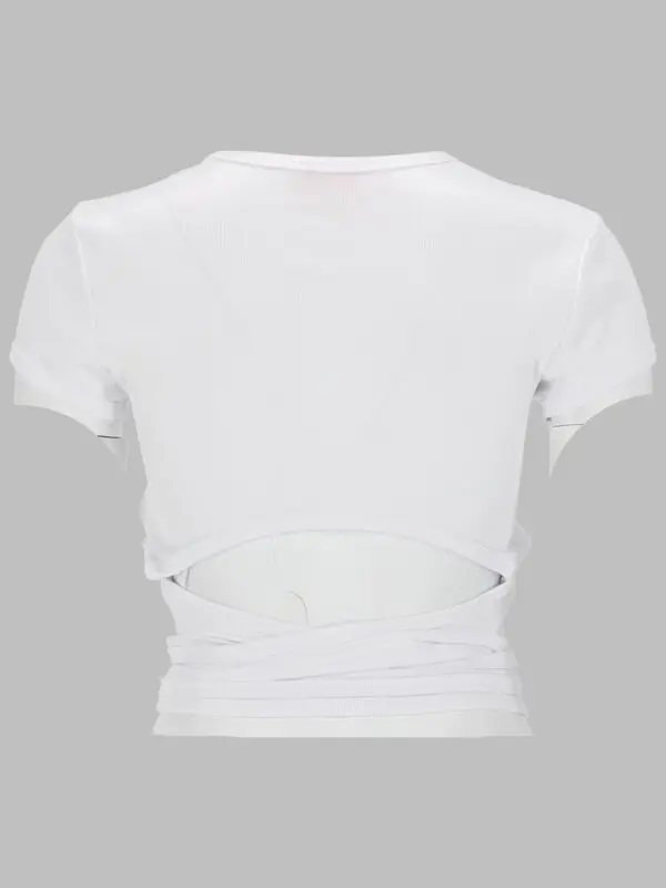DIESEL® T-shirt A Costine Con Lacci