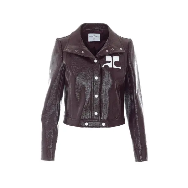 COURREGES Vinyl Jacket - Red