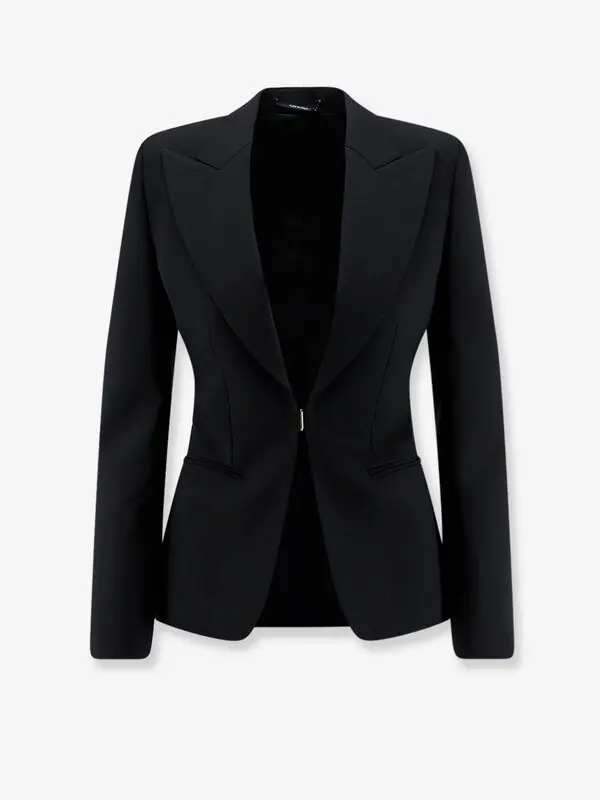 Gucci Technical Wool Blazer - Black