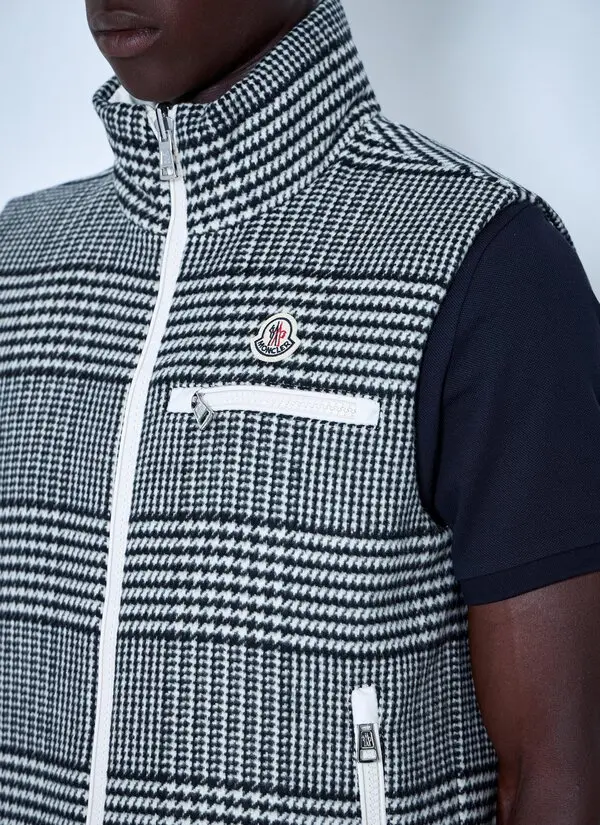 Moncler Gienah Reversible Down Gilet - White