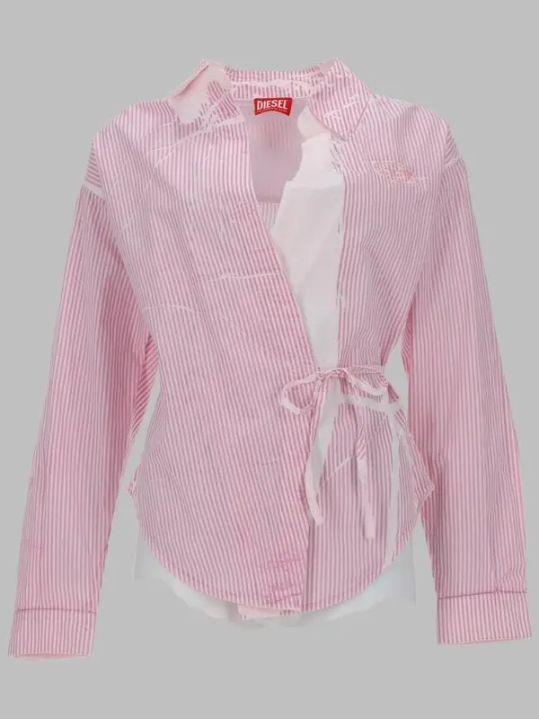 DIESEL® Camicia In Popeline Avvolgente