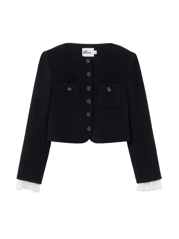 SELF-PORTRAIT Button Down Jacket