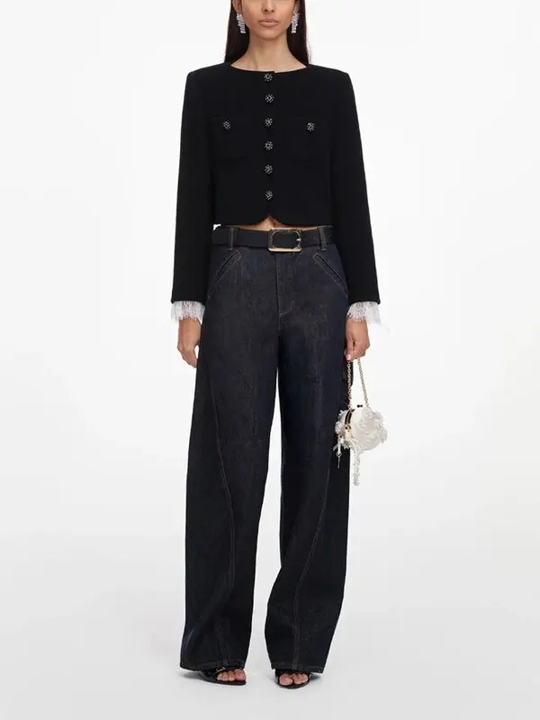 SELF-PORTRAIT Button Down Jacket