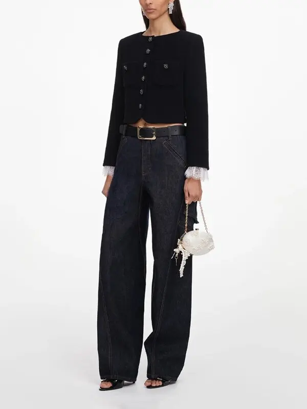SELF-PORTRAIT Button Down Jacket
