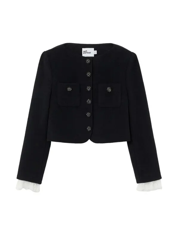 SELF-PORTRAIT Button Down Jacket