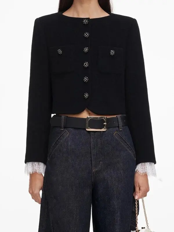 SELF-PORTRAIT Button Down Jacket