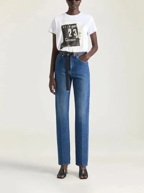 Givenchy Straight Fit Jeans - Multicolor