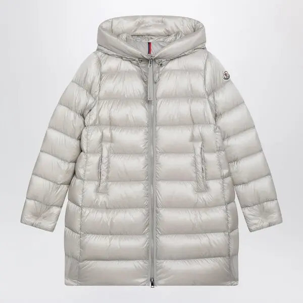 Moncler Nylon Laqué Down Jacket - Cream