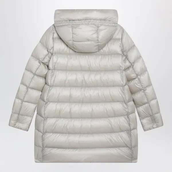 Moncler Nylon Laqué Down Jacket - Cream