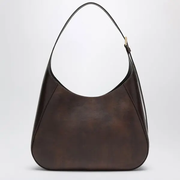 Prada Boogie Medium Leather Hobo Bag