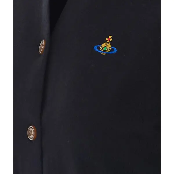 VIVIENNE WESTWOOD Bea Cropped Cardigan - Black