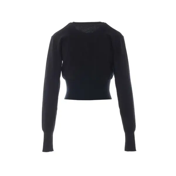 VIVIENNE WESTWOOD Bea Cropped Cardigan - Black
