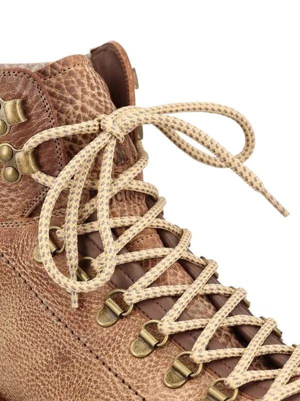 Brunello Cucinelli Leather Ankle Boots