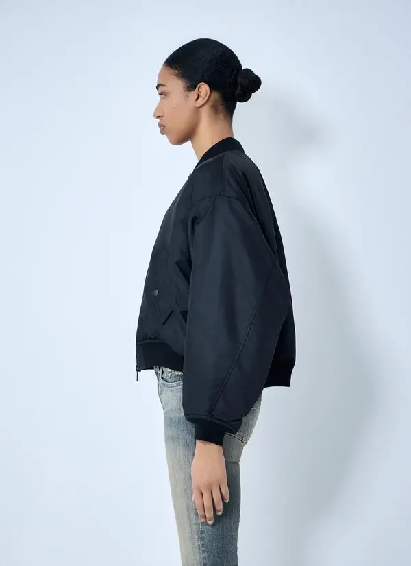 Balenciaga Zip-front Bomber Jacket