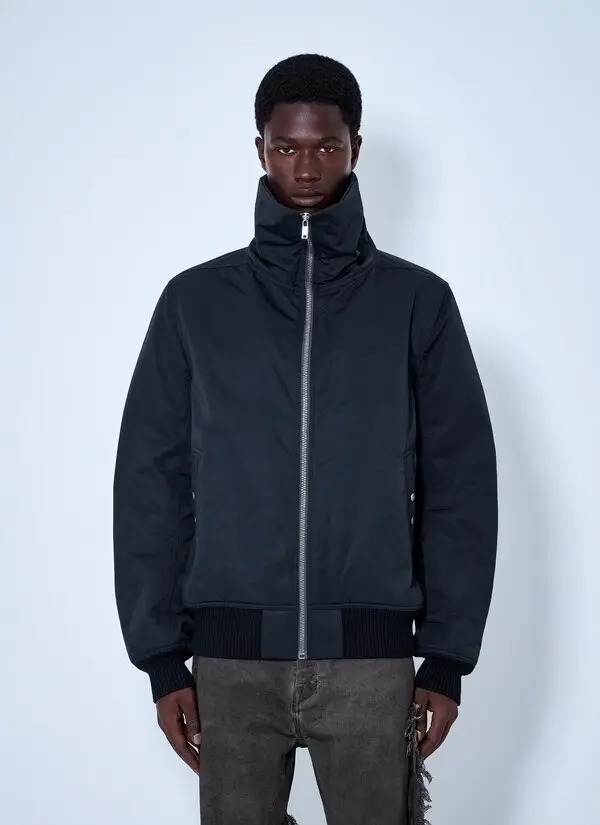 Rick Owens Tower Dracuflight Bomber Jacket - Blue