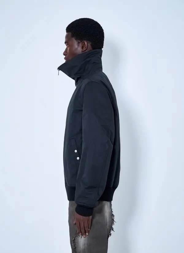 Rick Owens Tower Dracuflight Bomber Jacket - Blue